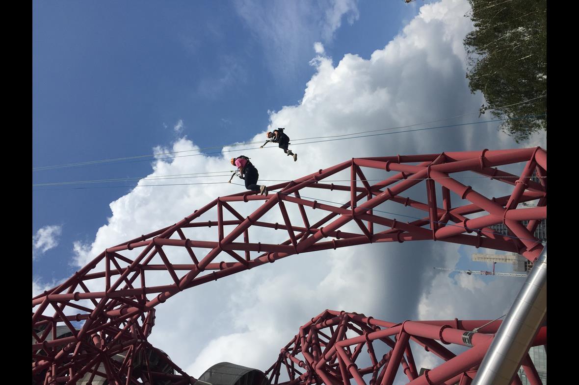 Abseil the ArcelorMittal Orbit | 9 July 2021 | Retail Trust